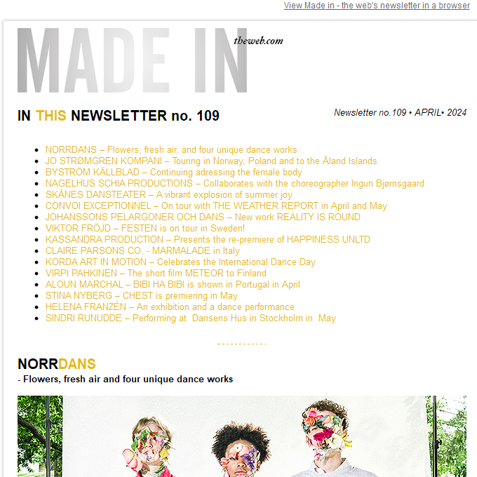 Nordic News directly from the Companies in March 2024