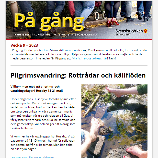 På gång vecka 9