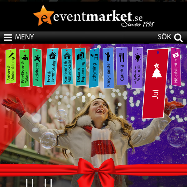 Tema JUL på Eventmarket