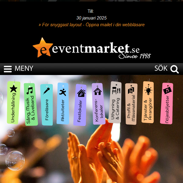 Eventmarket - Tema Event, Kickoff & Mässa