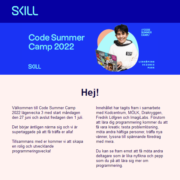 Information Code Summer Camp