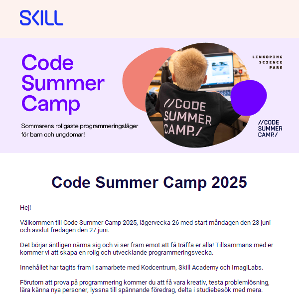 Code Summer Camp 2025