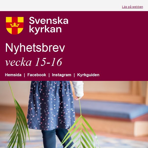 Nyhetsbrevet vecka 15-16