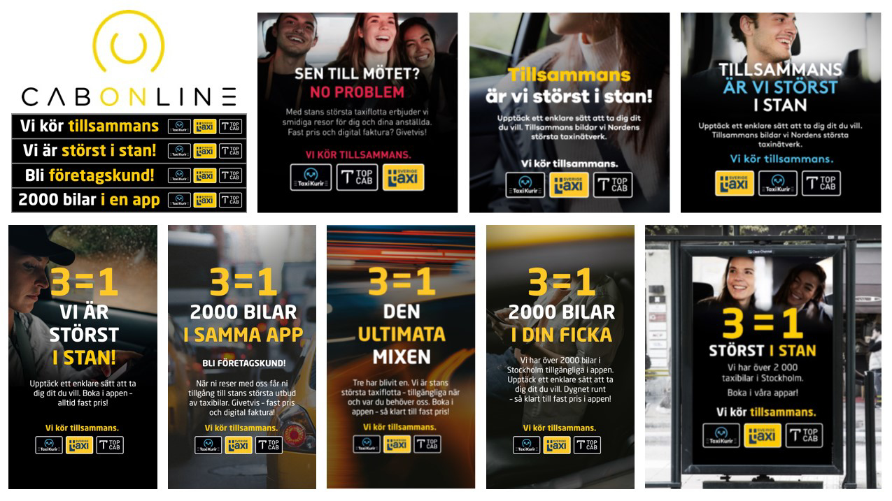 Information från Cabonline Stockholm